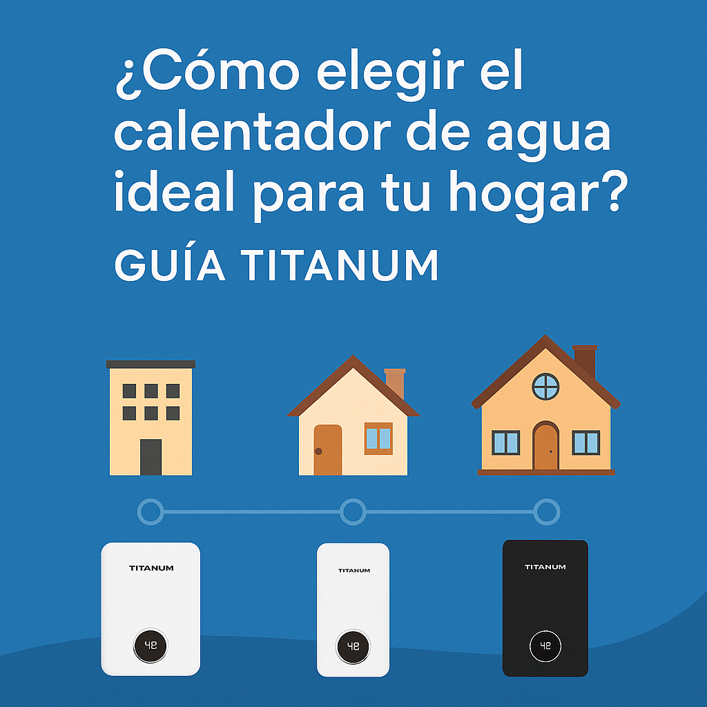 Como elegir el calentador de agua ideal para tu hogar - titanum.co
